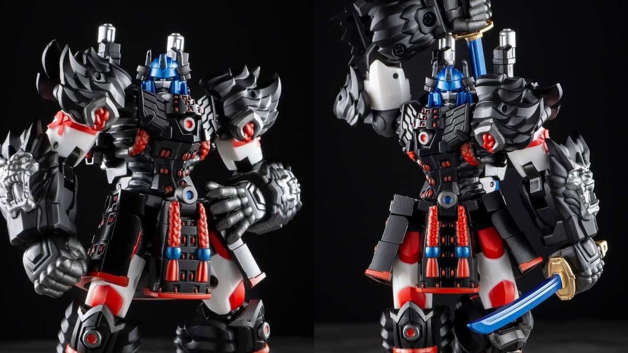 New transformers Optimus primal samurai action figure iron factory ...