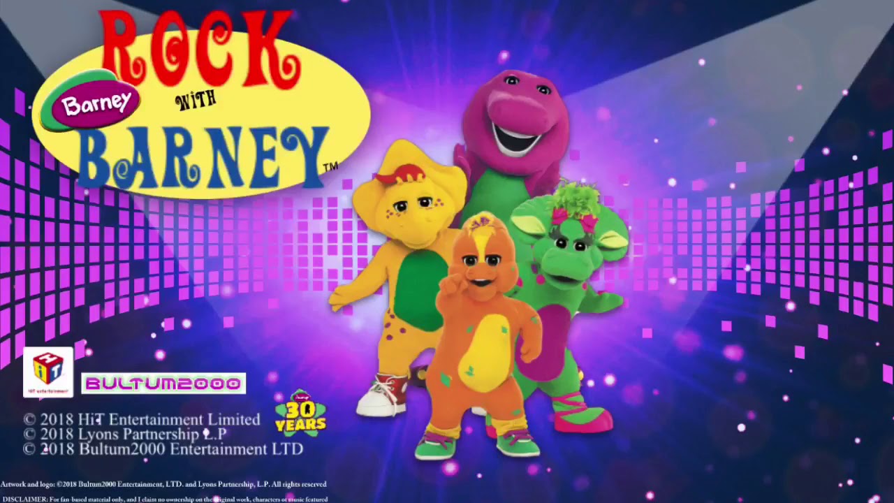 Rock with Barney!💜💚💛 | CUSTOM AUDIO | SUBSCRIBE - YouTube