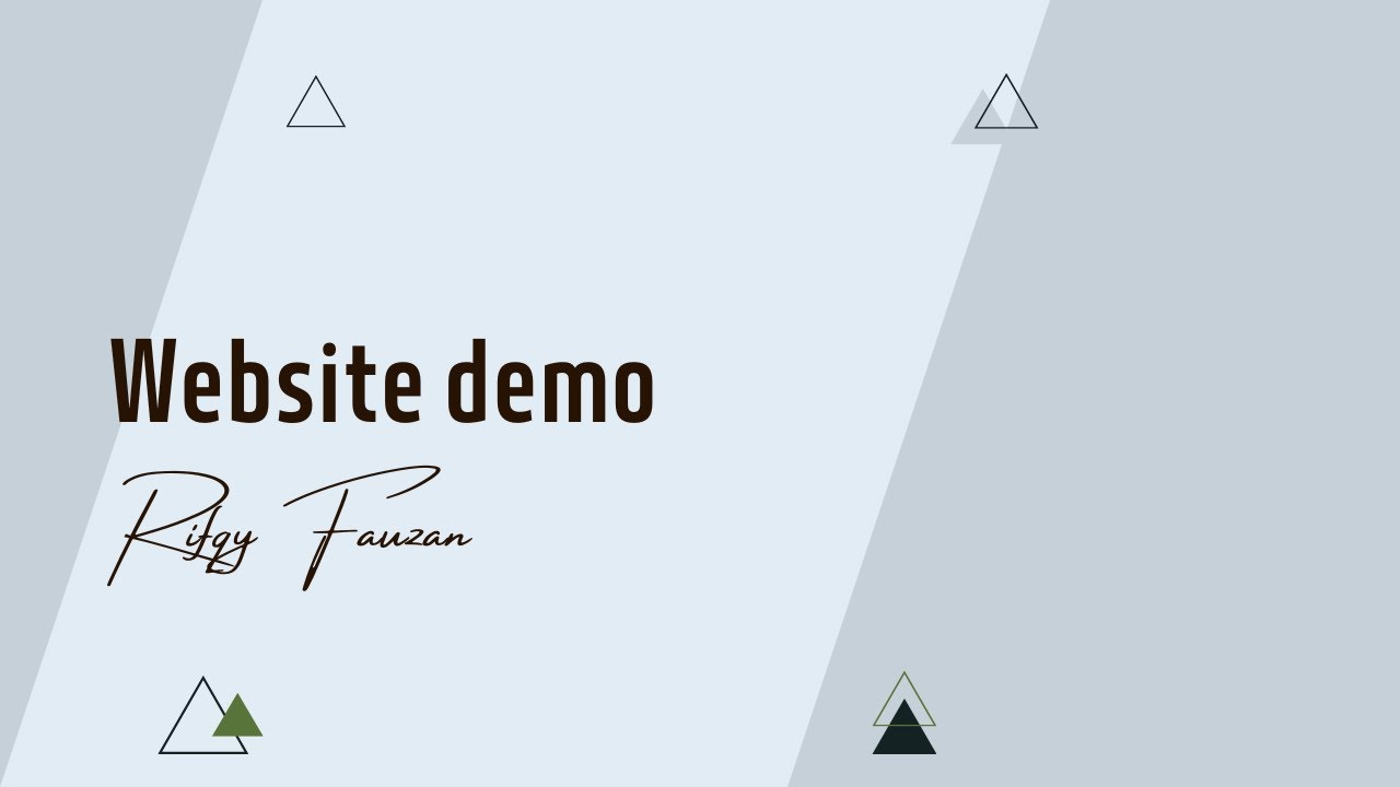 demo bootstrap website - YouTube