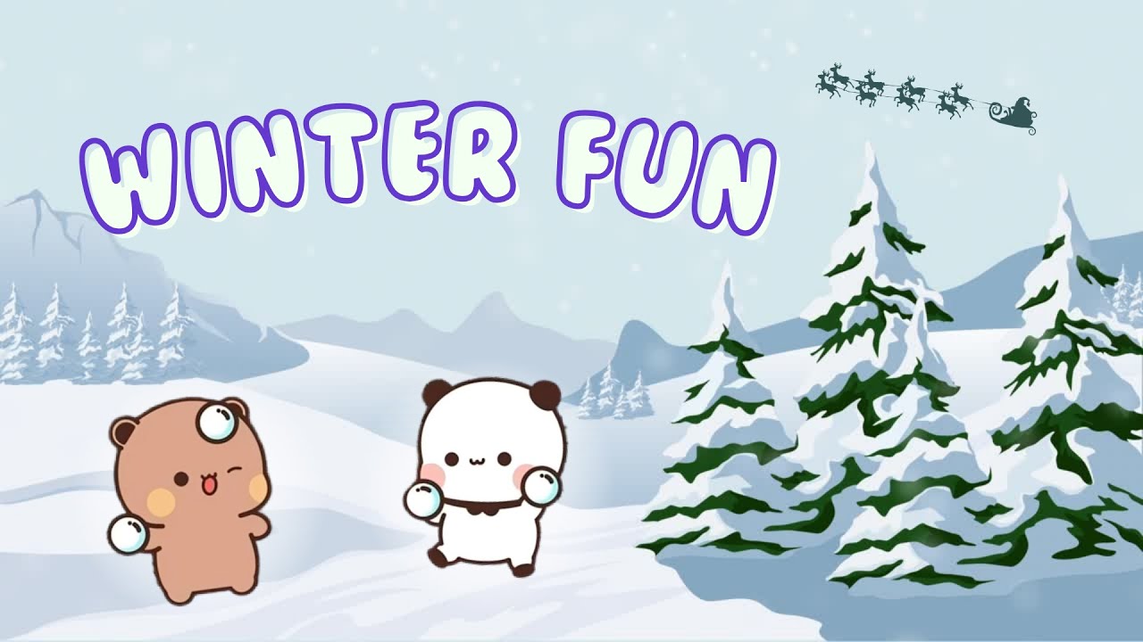 Bubu and Dudu Winter Adventure | Cozy Moments, Winter Activities | Cute ...