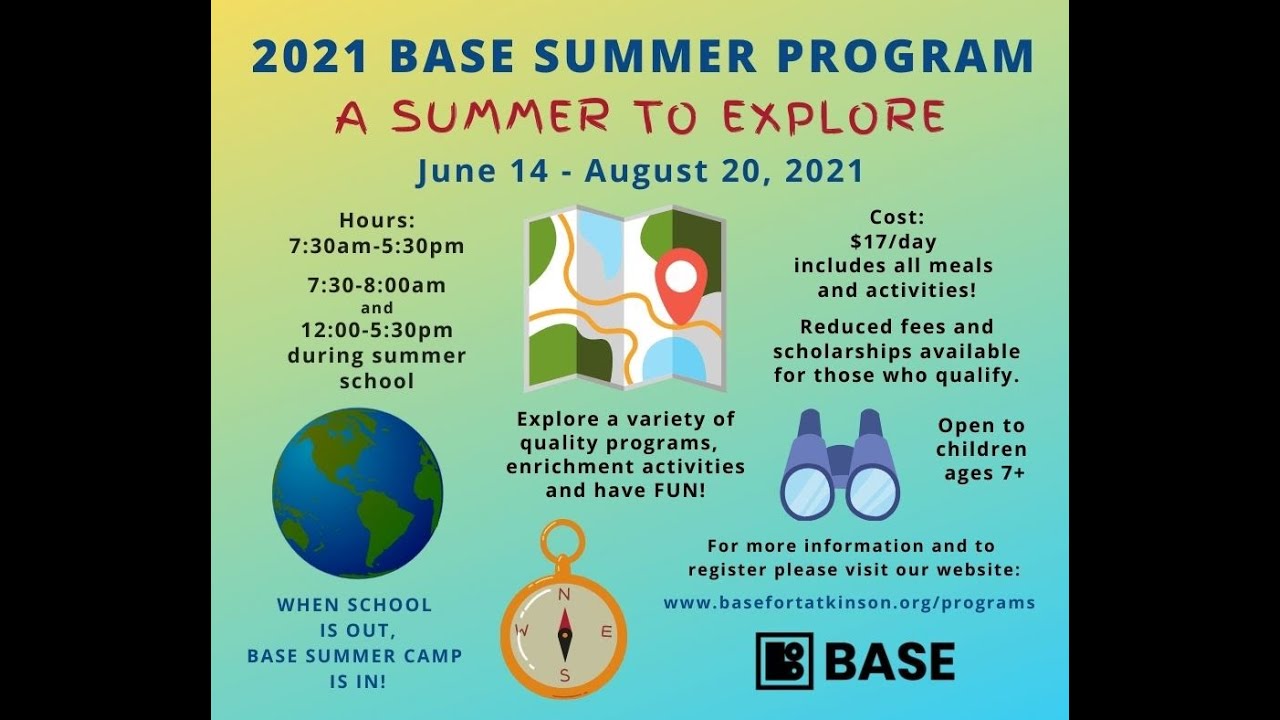 2021 BASE Summer Program - YouTube