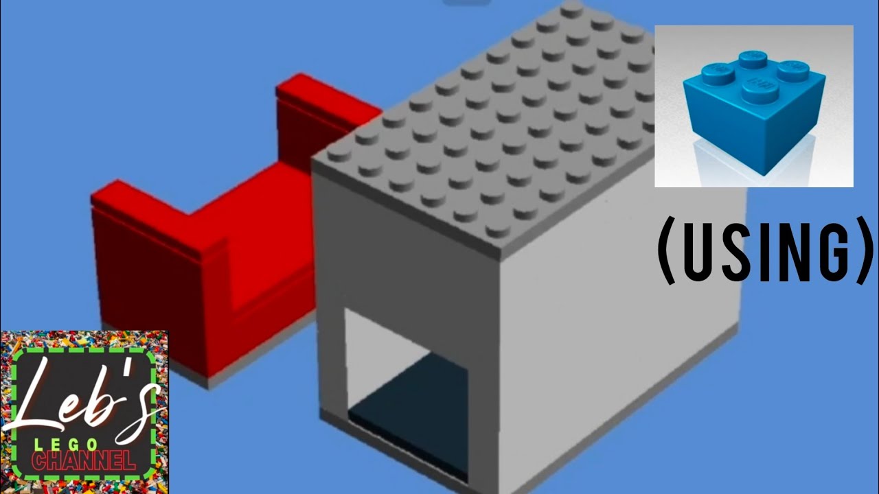 How To Build A Lego ID Safe (No Technic Pieces) Using LDD #lego # ...