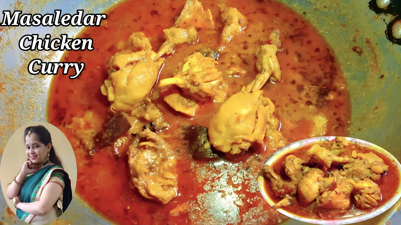 Masaledar Chicken Curry || Kadhai Chicken || Masala Chicken || Chicken ...