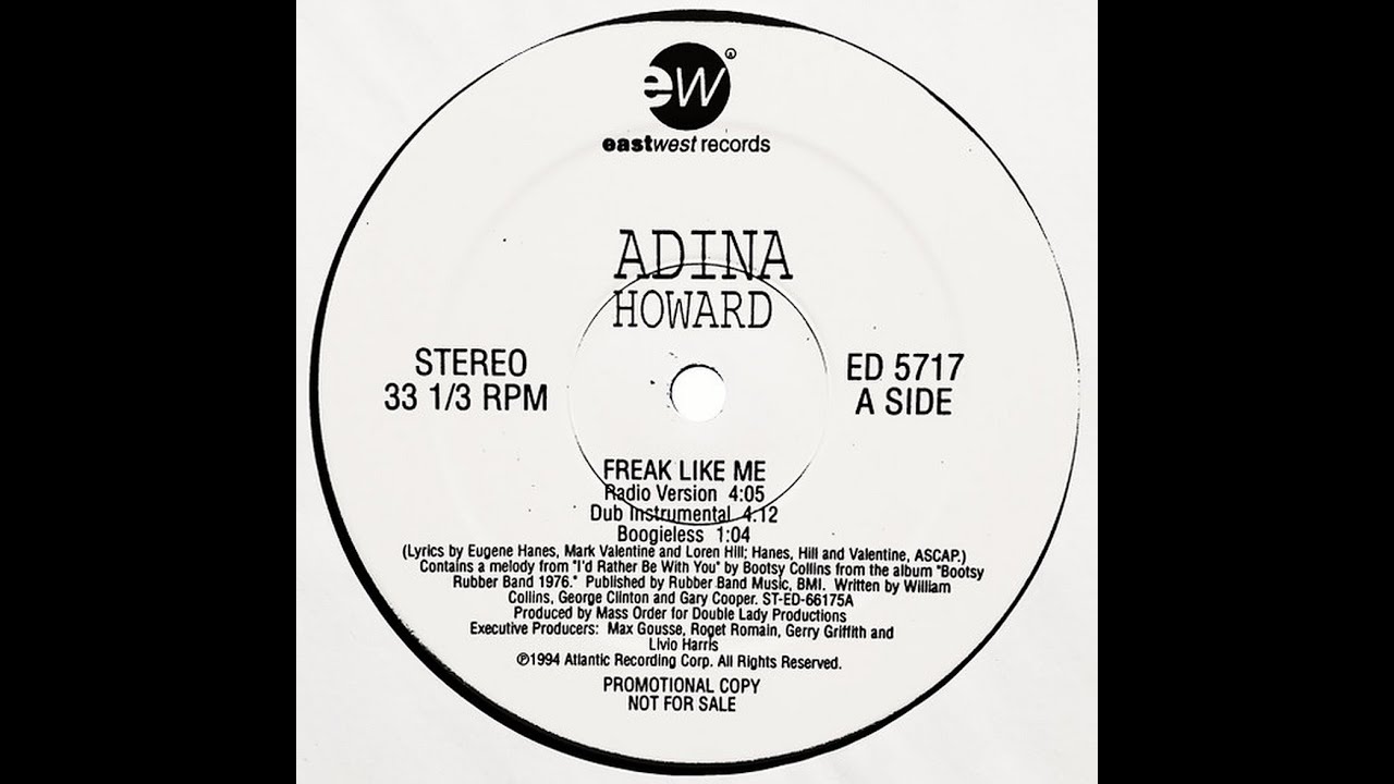 Adina Howard - Freak Like Me (DJ Crisps Remix Instrumental) || Self ...