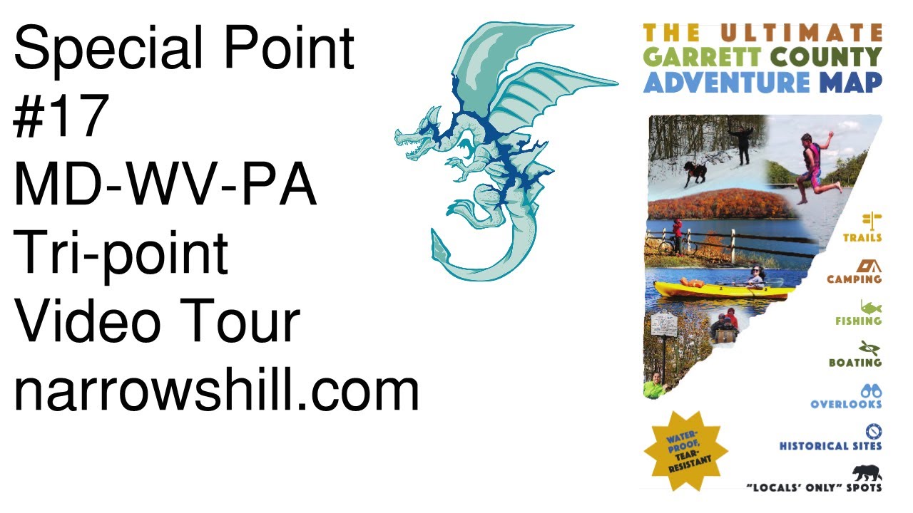 Special Point #17 (MD-WV-PA tri-point) from the ULTIMATE Garrett County ...