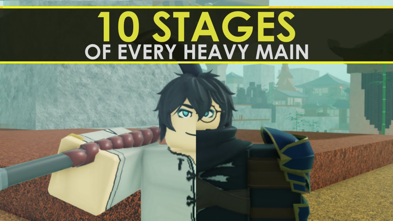 The 10 Stages of Every Deepwoken Heavy Main - YouTube