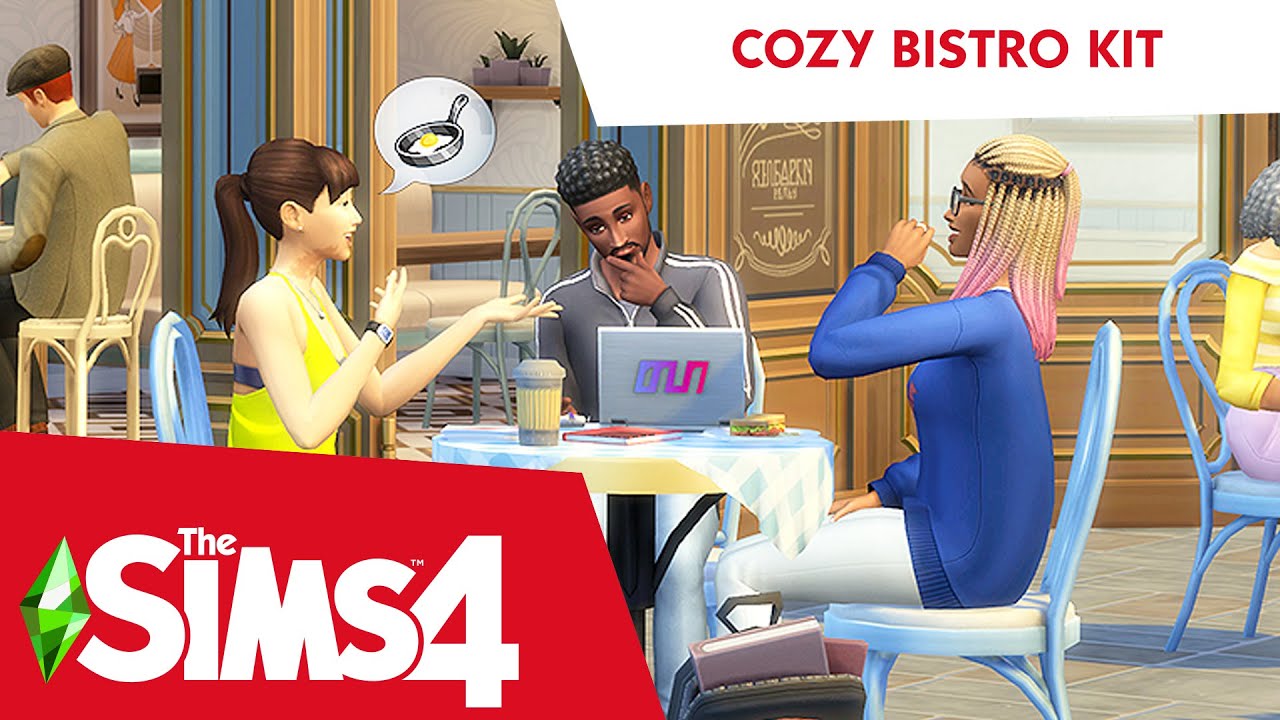 Lets Get Cozy! The Sims 4 Cozy Bistro Kit Mini-Review | The Sims 4 | # ...