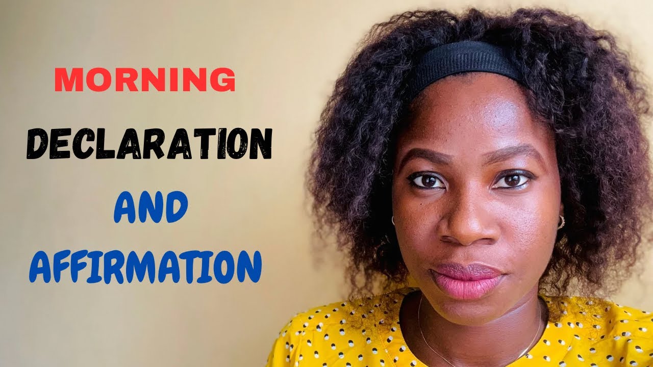 Start Your Day With These Declarations | Morning Affirmations | Gloria Owen TV - YouTube