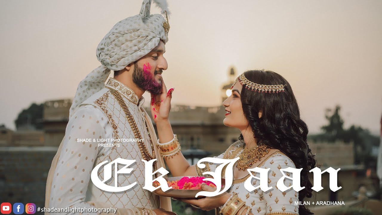 ROYAL PRE-WEDDING || EK JAAN MILAN & ARADHANA || LOVE STORY || - YouTube