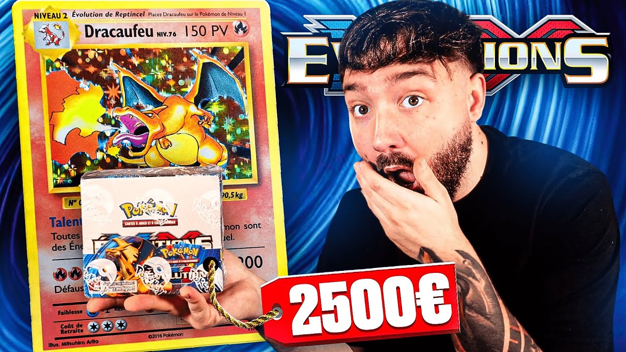 LA MEILLEURE OUVERTURE DE DISPLAY POKÉMON XY ÉVOLUTIONS REMAKE SET DE ...