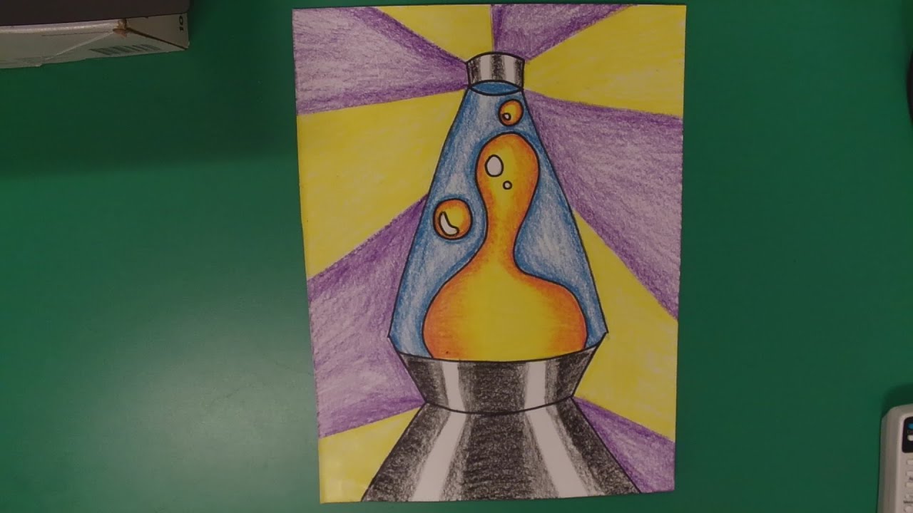 Lava Lamp Drawing - YouTube