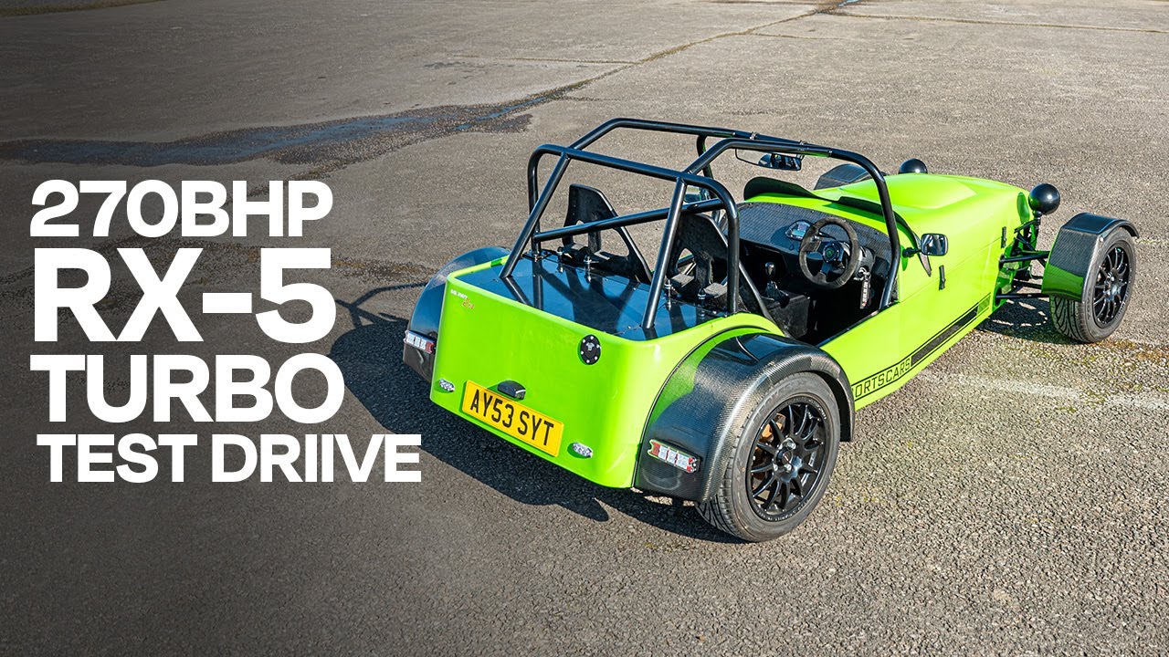 Hybrid Turbo RX-5! Mazda MX-5 Single Donor Vehicle Test Drive - YouTube