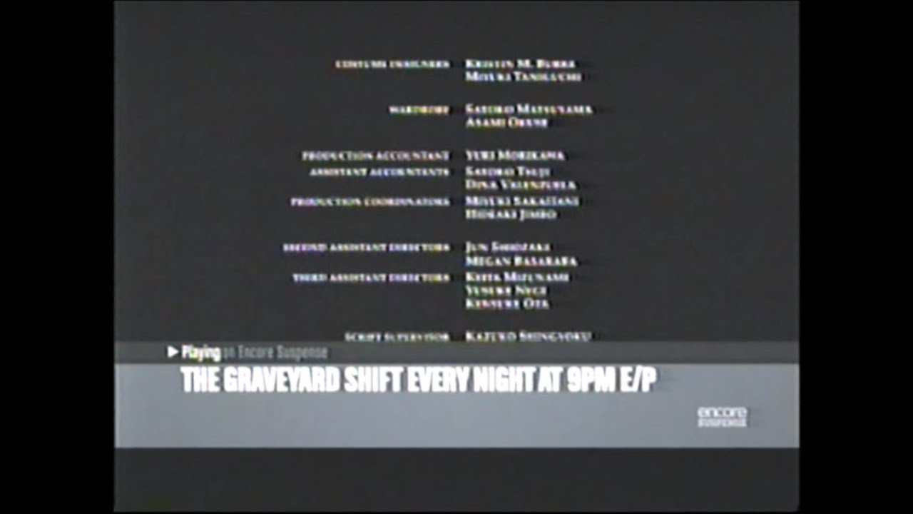 The Grudge 2 (2006) End Credits (Encore Suspense 2015) - YouTube