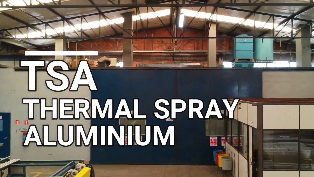 TSA - Thermal Spray Aluminium - SULCROMO - YouTube