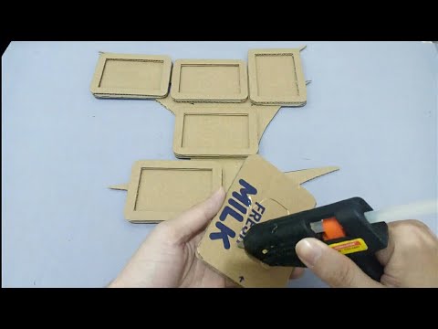 Kreasi Kardus Bekas---// Cardboard Craft - YouTube