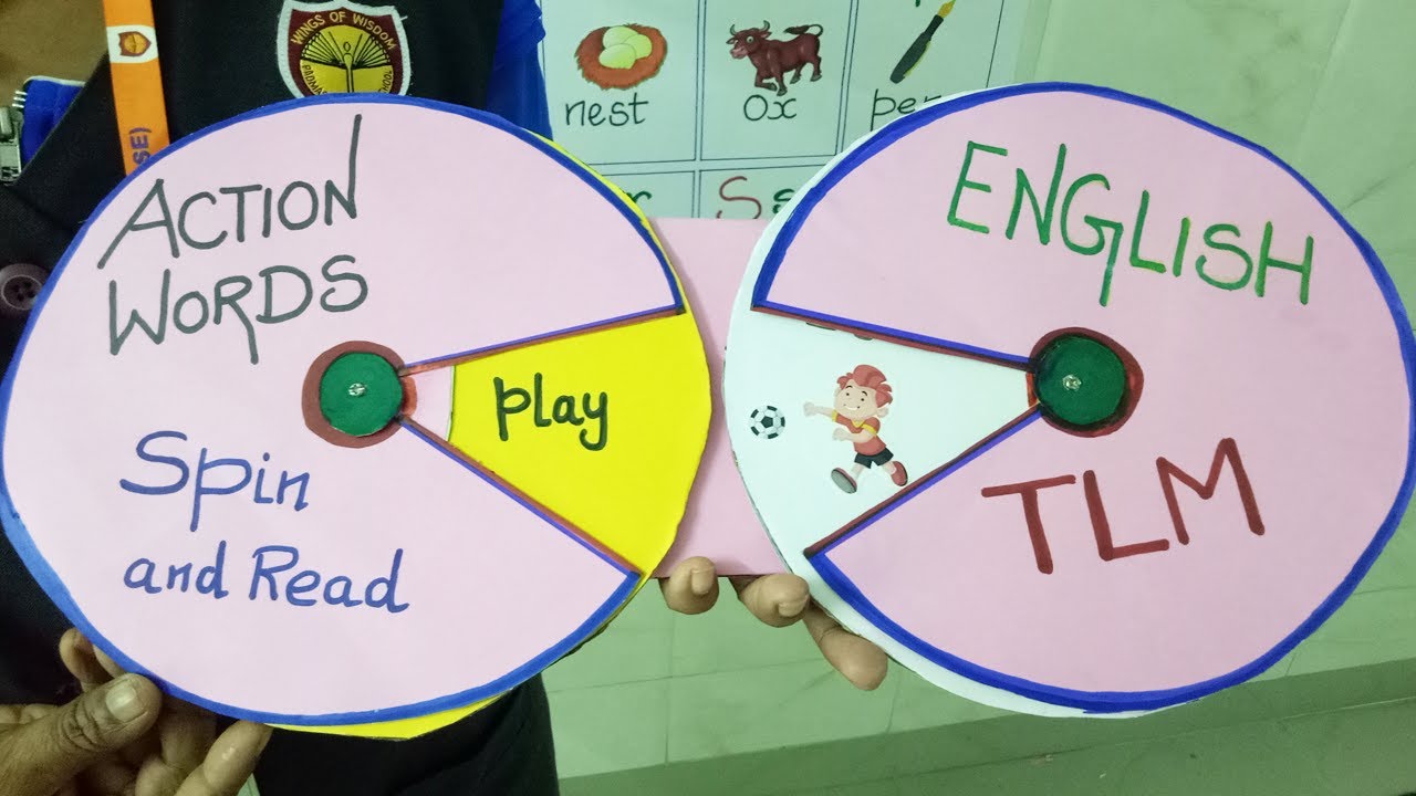 Action Words - TLM with action words | Learn Action Words | Action word ...