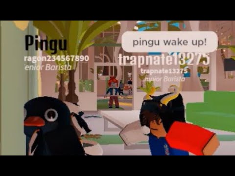 THE SEARCH FOR PINGU AT BOBA CAFE!!! - ROBLOX Trolling - YouTube