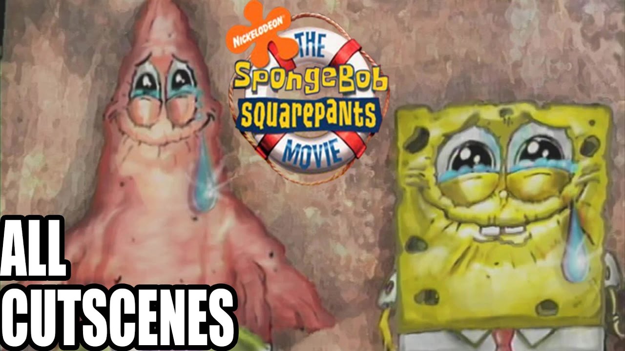 The SpongeBob SquarePants Movie All Cutscenes ( Game Movie ) - YouTube