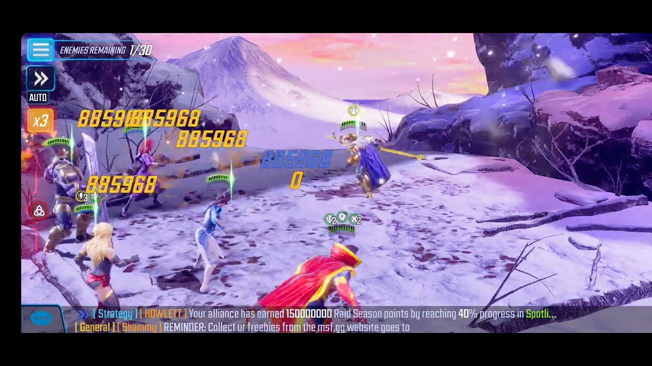 Terrible time facing Odin in Frozen Dimension - YouTube