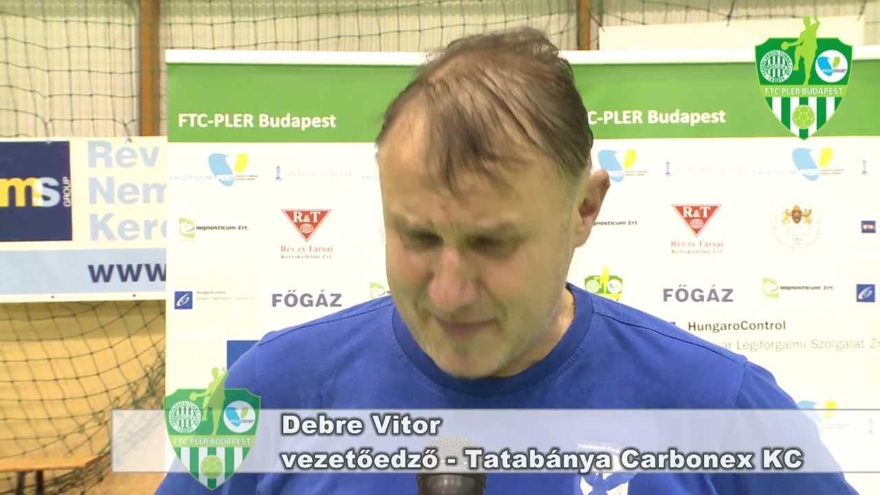 Debre Viktor (FTC-PLER Budapest - Tatabánya Carbonex) 2012.05.05. - YouTube