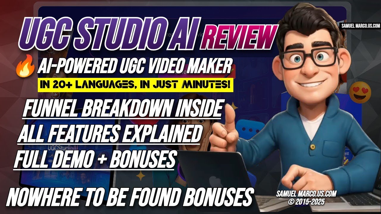 UGC STUDIO OTO 1,4 🔴 UGC STUDIO AI Bundle + OTOs + Demo 🔴 UGC STUDIO AI ...