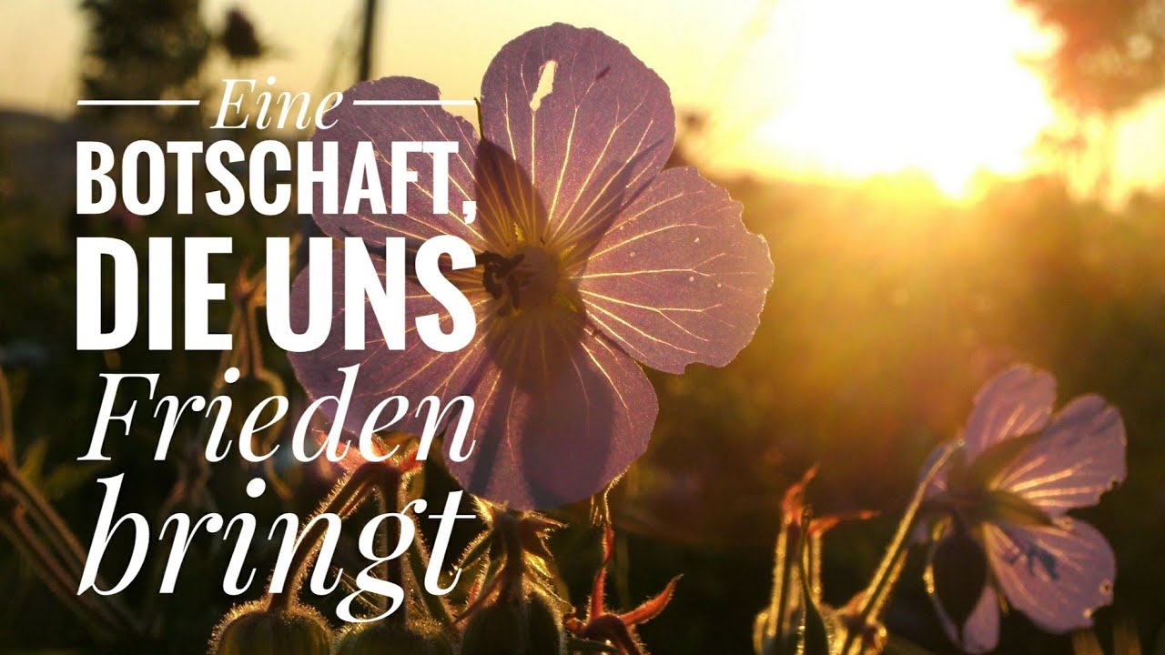 Eine Botschaft die uns Frieden bringt (Rudi Tissen) - Josia Konferenz ...