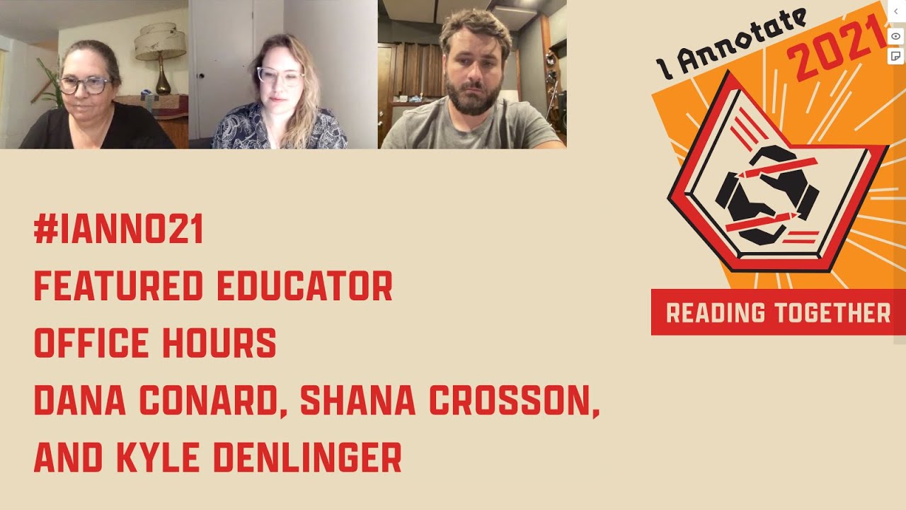 ianno21 Featured Educator Office Hours: Dana Conard, Shana Crosson, and ...