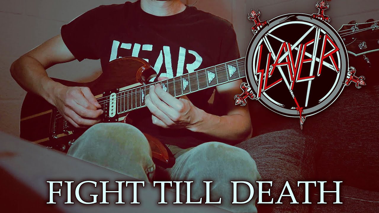 Slayer - Fight Till Death (Guitar Cover) - YouTube