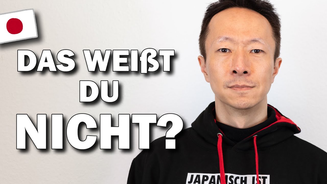 6 Dinge, die DU über JAPANER wissen musst - YouTube