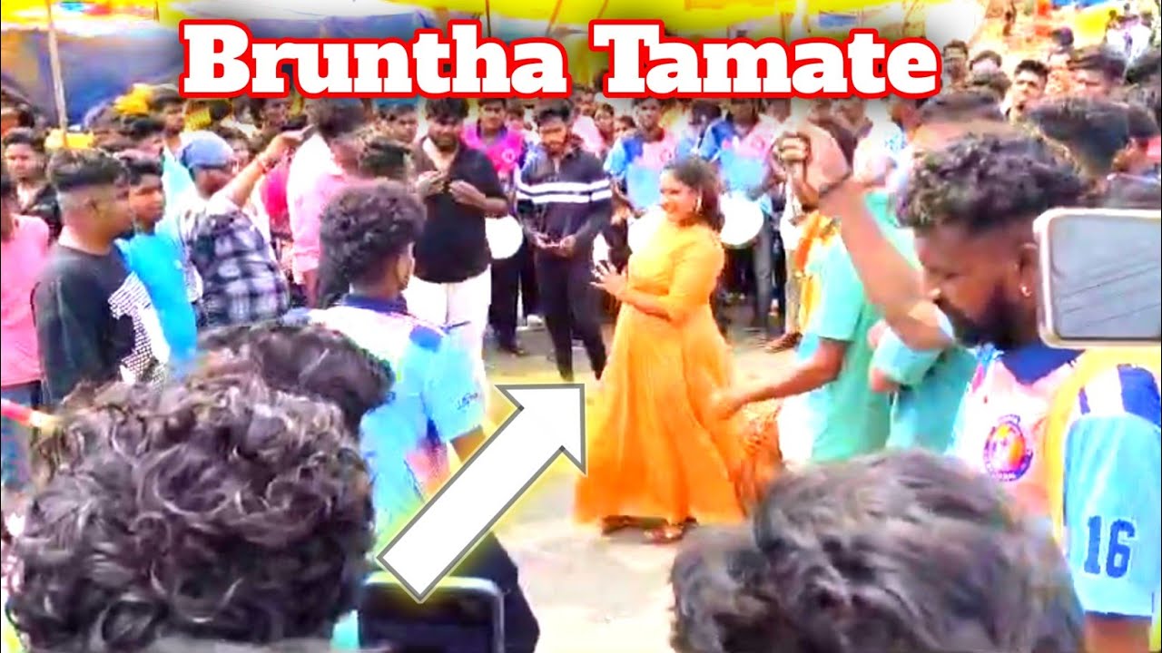 Bruntha Sarathi Vaniyambadi Tamate | Tamate Dance | Tamate Beats ...