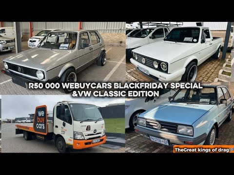WebuyCars BlackFriday deals and classic VW edition |MK1 Citi Golf ...