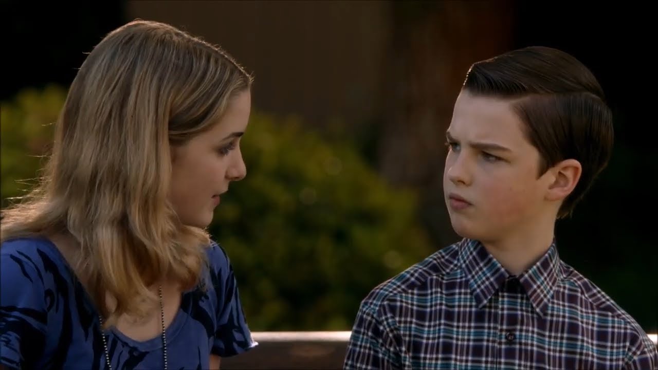 Paige and Sheldon Kiss - YouTube