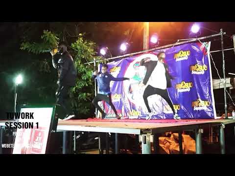 TUWORK SESSION 1 AT EASTERN REGION KOFORIDUA, PERFORM BY OB MUSIC     ## DANCERS DEY TAG TWINS