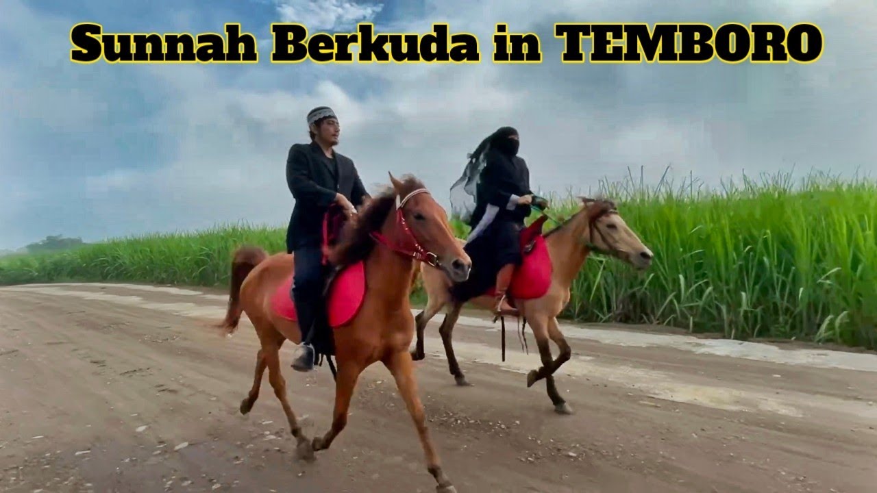 Sunnah Berkuda in TEMBORO Madinah van java - YouTube