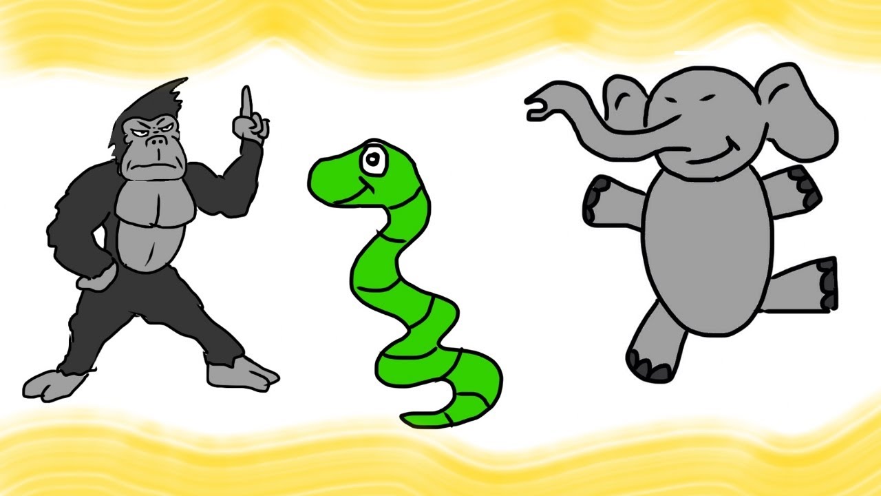 The Animal Fair - nursery rhyme - YouTube