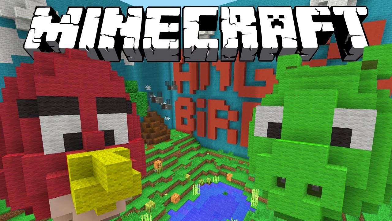 Minecraft Xbox - Angry Birds The Movie - Cops And Robbers - YouTube