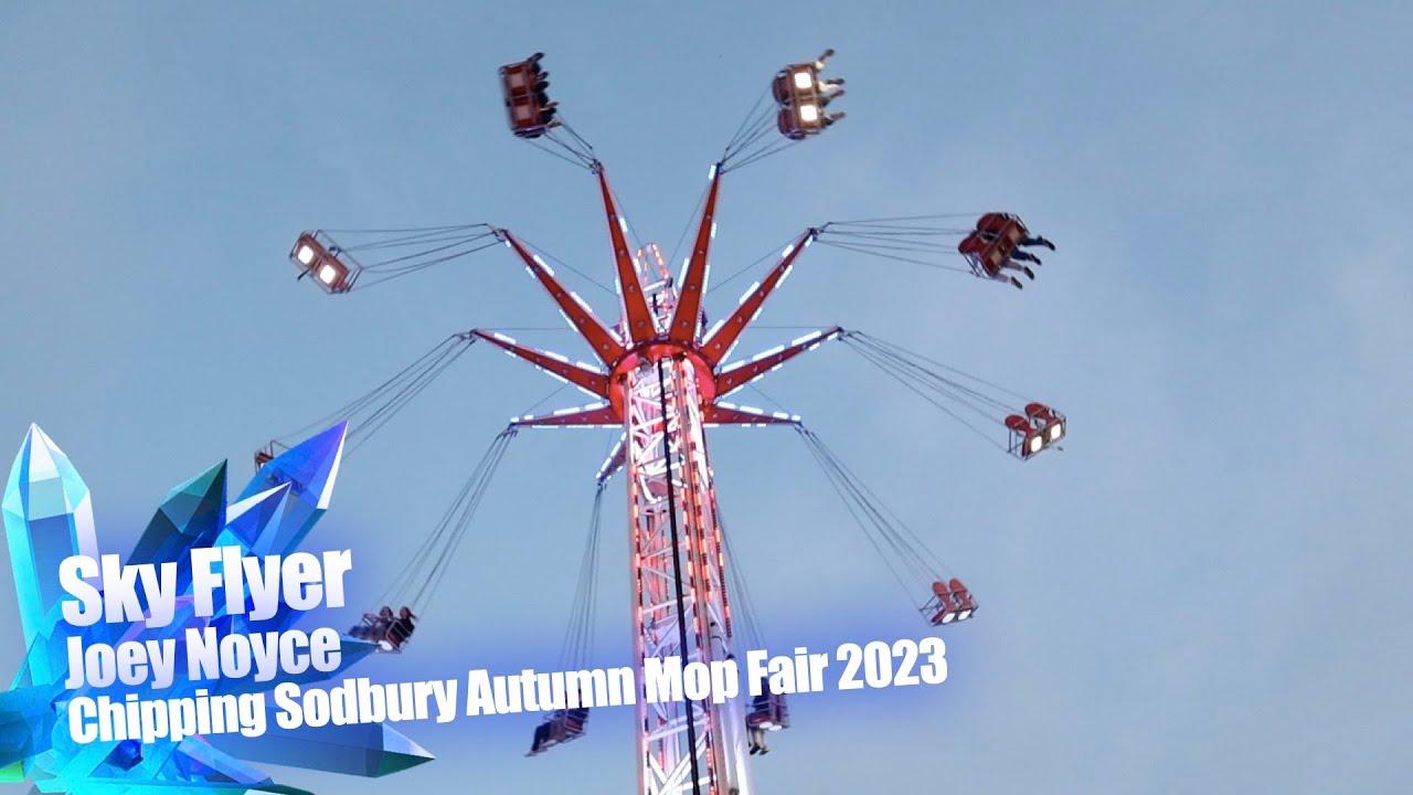 Sky Flyer - Joey Noyce @ Chipping Sodbury Autumn Mop Fair 2023 - YouTube