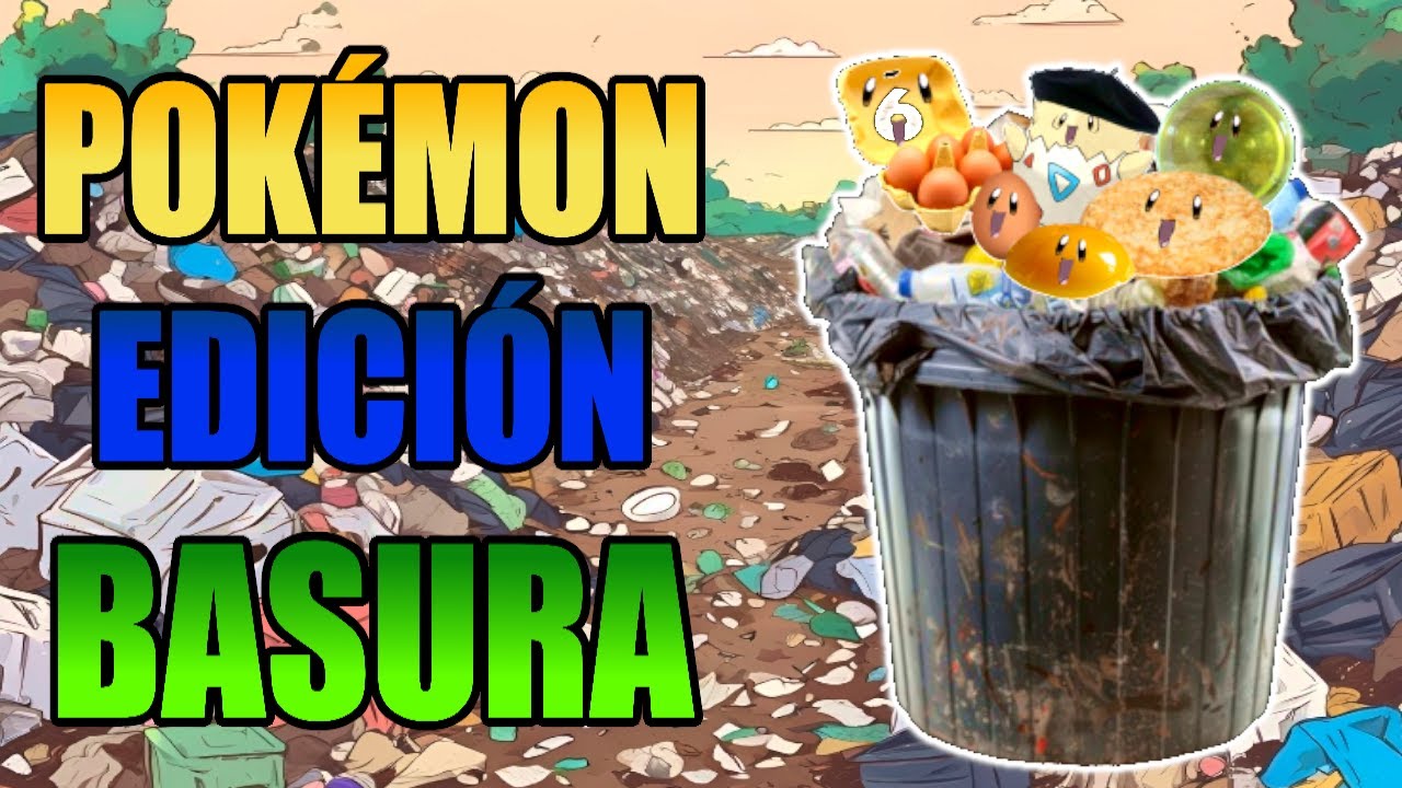 POKÉMON Pero SOLO Puedo Utilizar BASURA - YouTube
