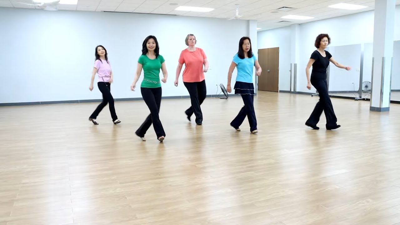 Route 33 - Line Dance (Dance & Teach in English & 中文) - YouTube