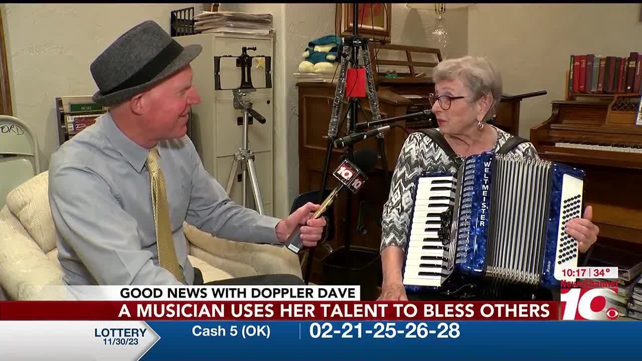 VIDEO: Good News: An area accordion player uses her talents to bring ...