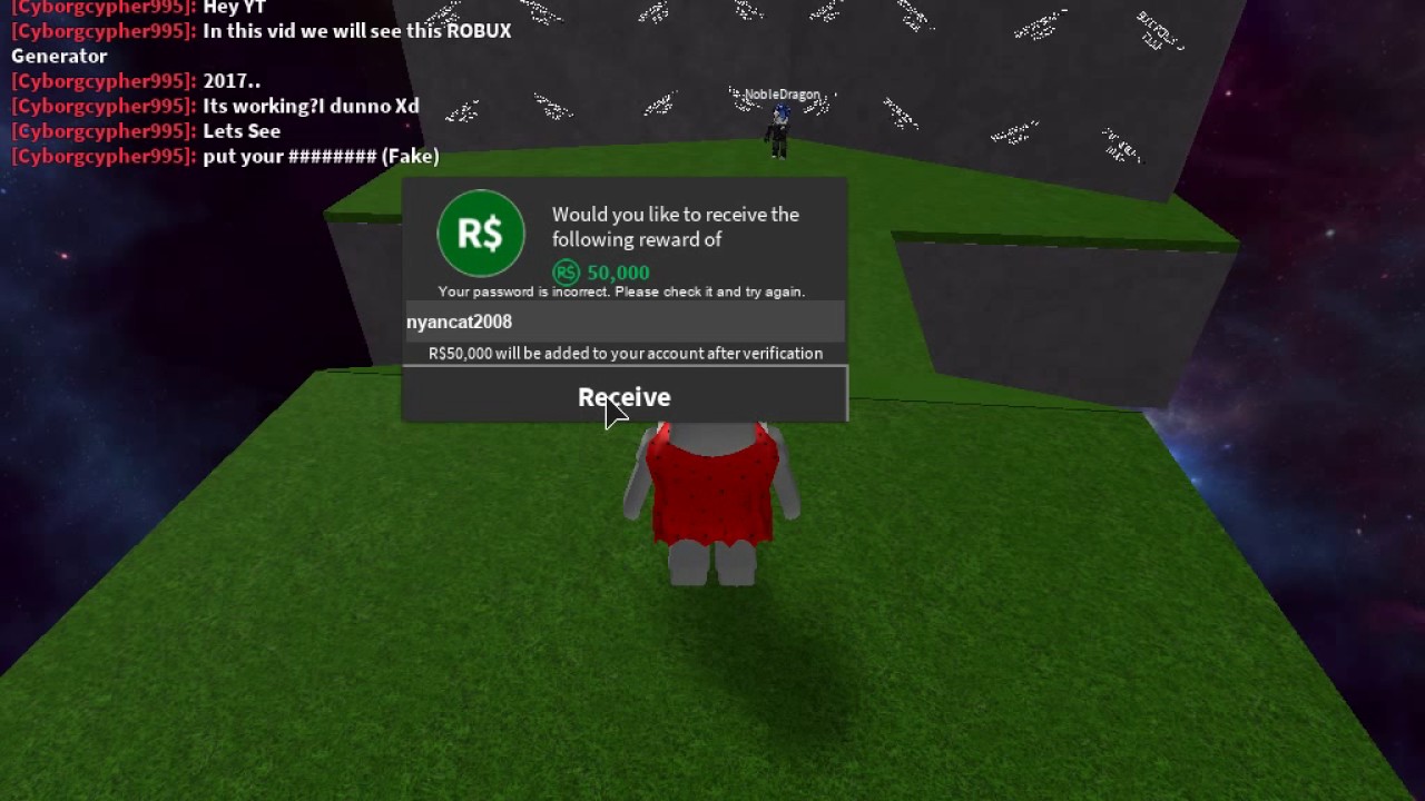 ROBUX Fake Generators #2 - Fake! - YouTube