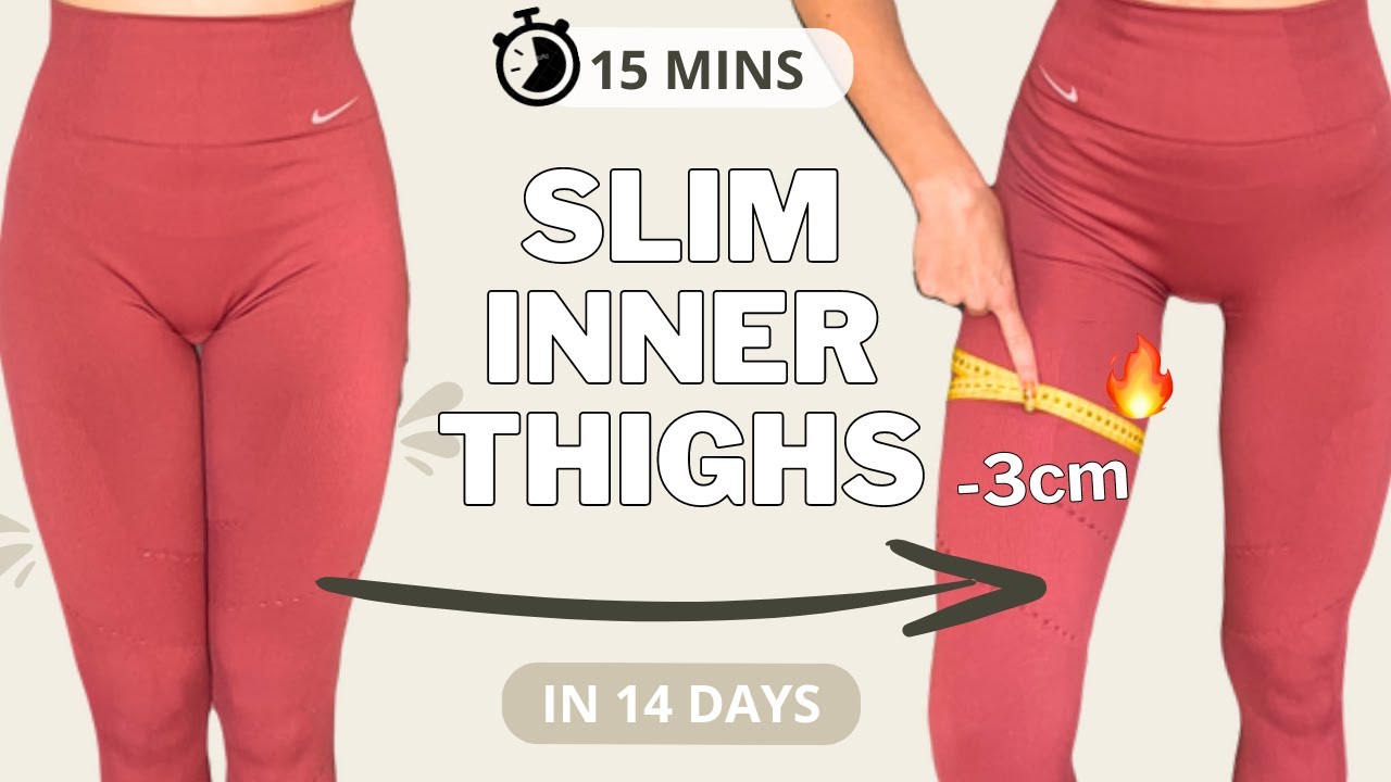Slim Inner Thighs in 14 Days 🔥 No jumps no squats | Slim Legs Workout ...