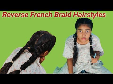 Reverse French Braid Hairstyles 🙏 Basic Dutch Braid Hairstyles ️ Hairstyles for girls and women ...