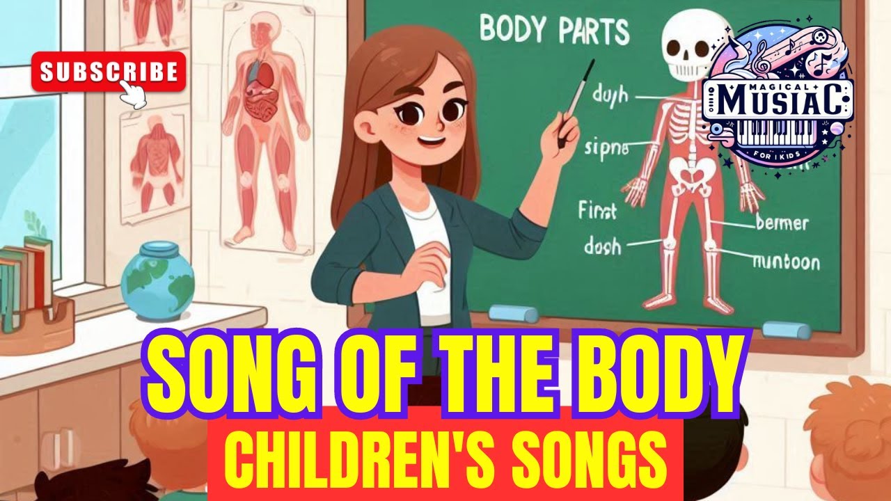 🕺 Body Song 🎵 Children's Songs 🕺 Videos for Children 🌟 #kidsmusic # ...