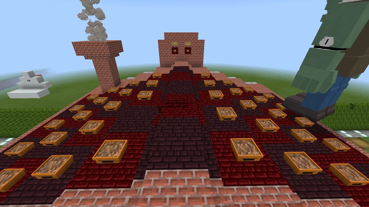 MCPE PvZ Map 2.0 All Maps - YouTube