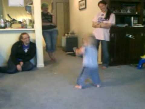 Baby Paolo Dancing like a Mad Man - YouTube