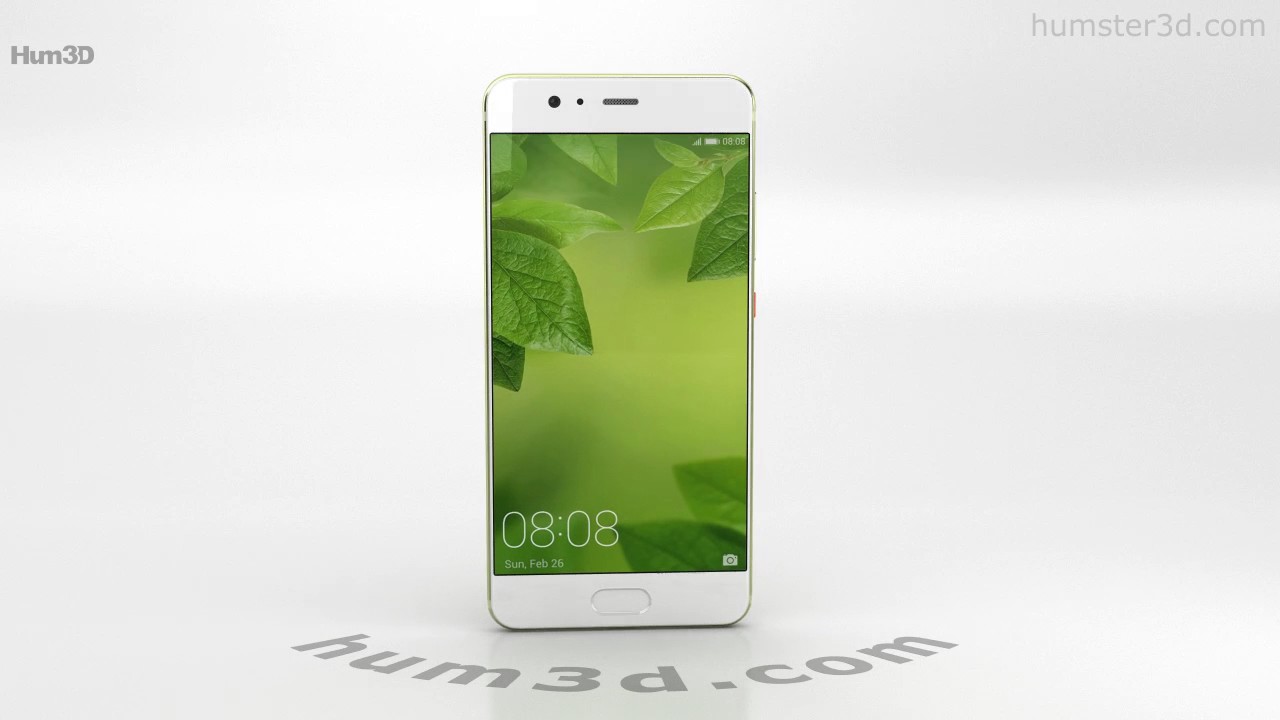 Huawei P10 Plus Greenery 3D model by Hum3D.com - YouTube
