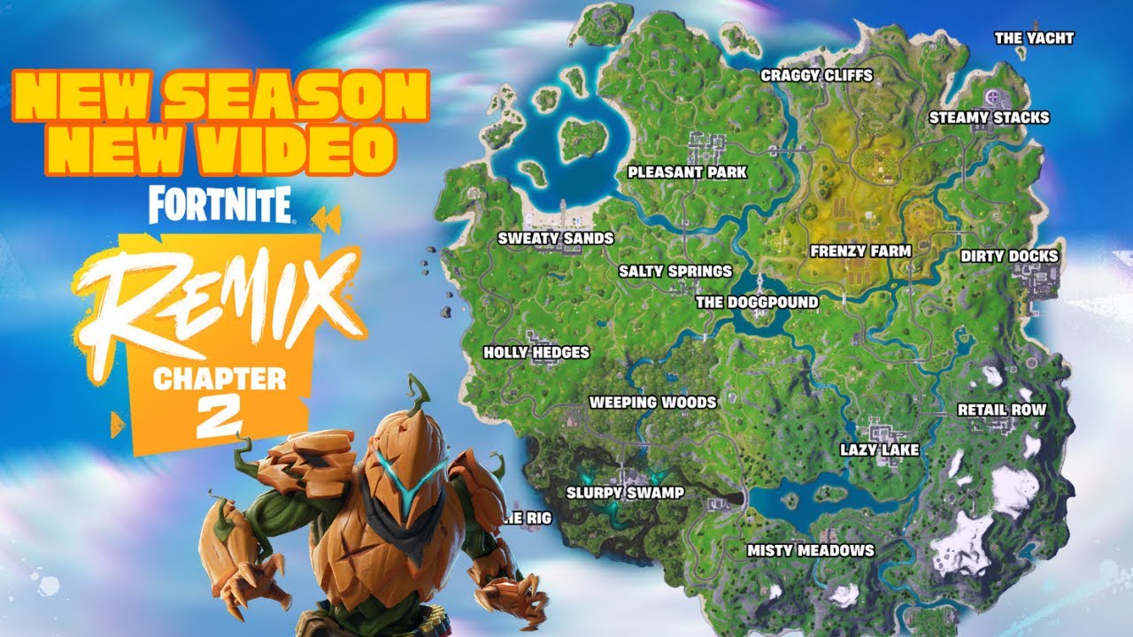 New Season New Gameplay | Fortnite: Remix |Battle Royale Zero Build ...