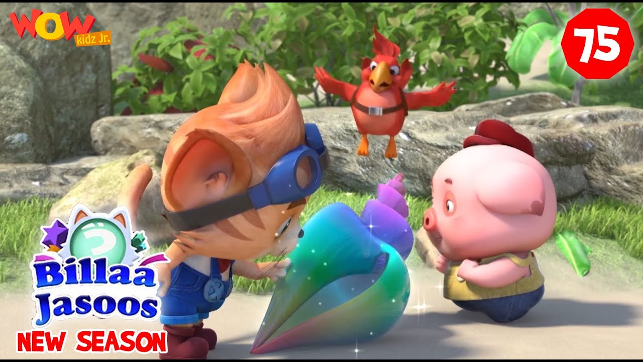 Sound of the Sea | Episode 75 | New Billa Jasoos Cartoon Story In Hindi ...
