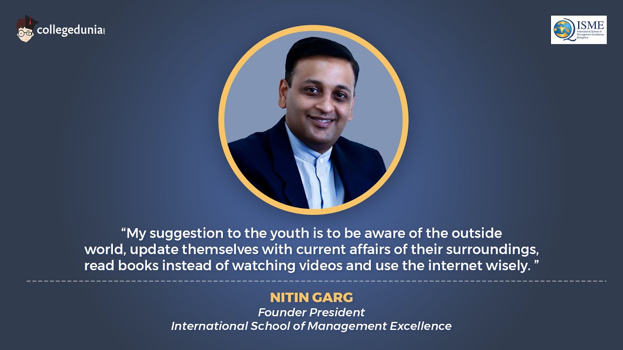 Nitin Garg | Founder President | International School of Management ...
